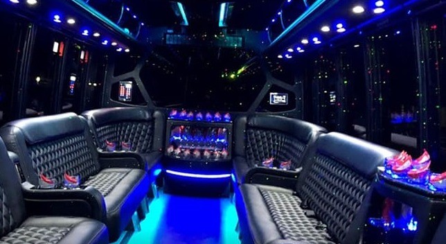 22-Passenger Limo Party Bus Party Bus | Liberty Limousine